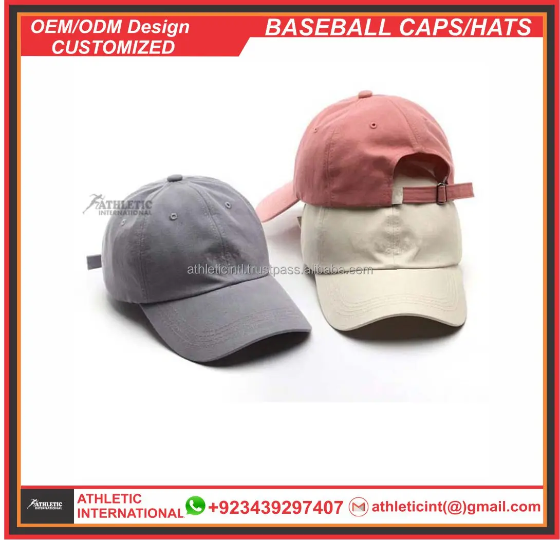 Factory Price Custom Embroidered Logo Sports Cap For Male Fashion Style ...