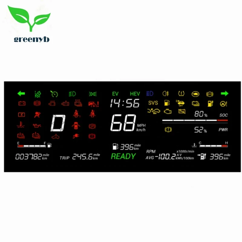 E655-DL Electric Vehicle Speedometer - Precision & Efficiency