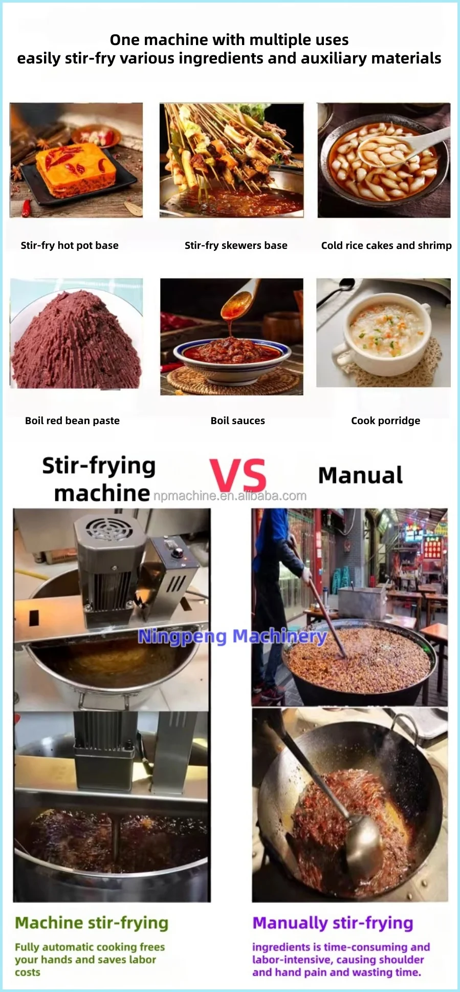 Pot Planet Cooking Mixer Chilli Sauce Making Machine Production Line ...