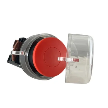 Push Button Switch Mushroom Head Red With Padlock Cover - Buy Push ...