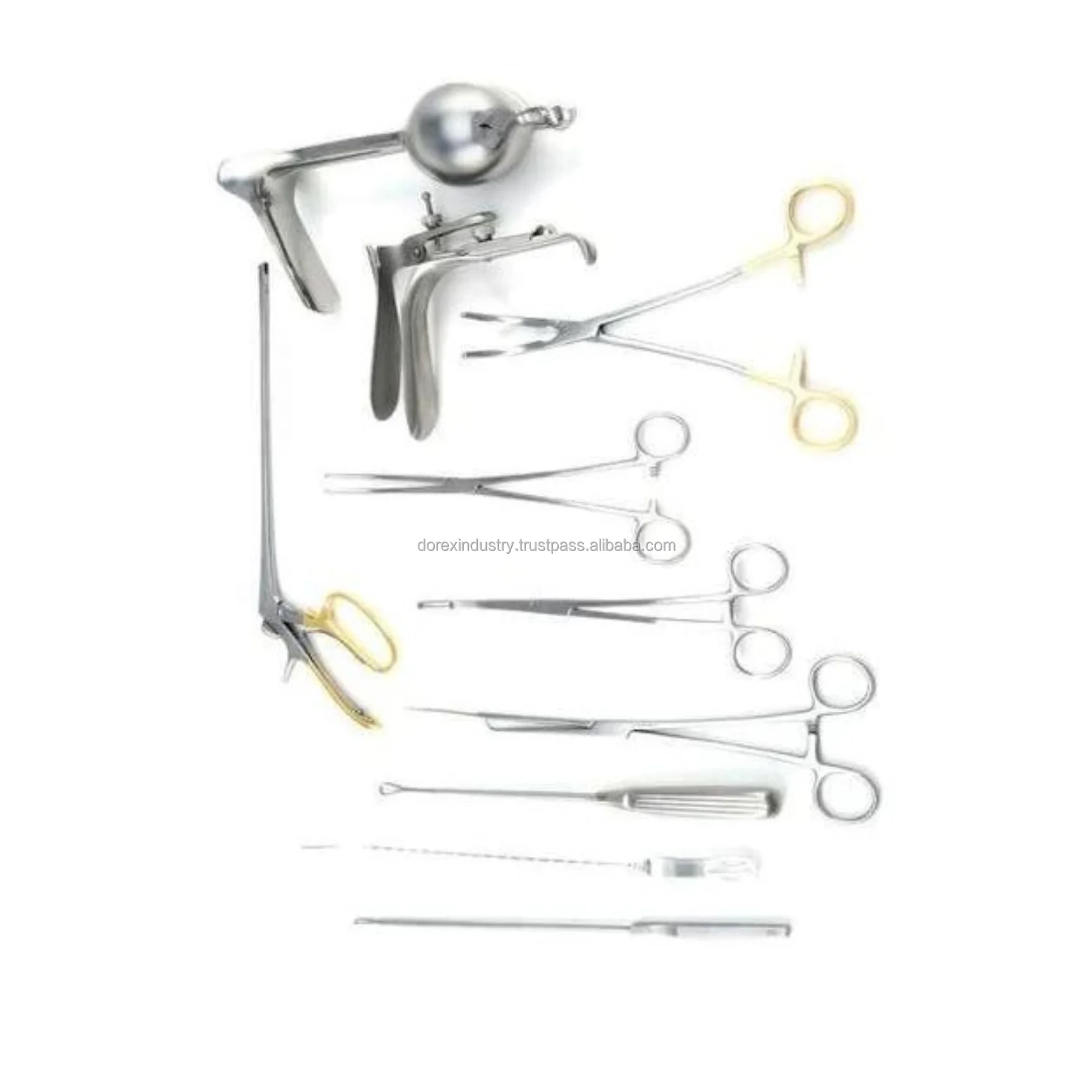 Set Instrumen Bedah Ginekologi Kualitas Terbaik Instrumen Baja Tahan ...