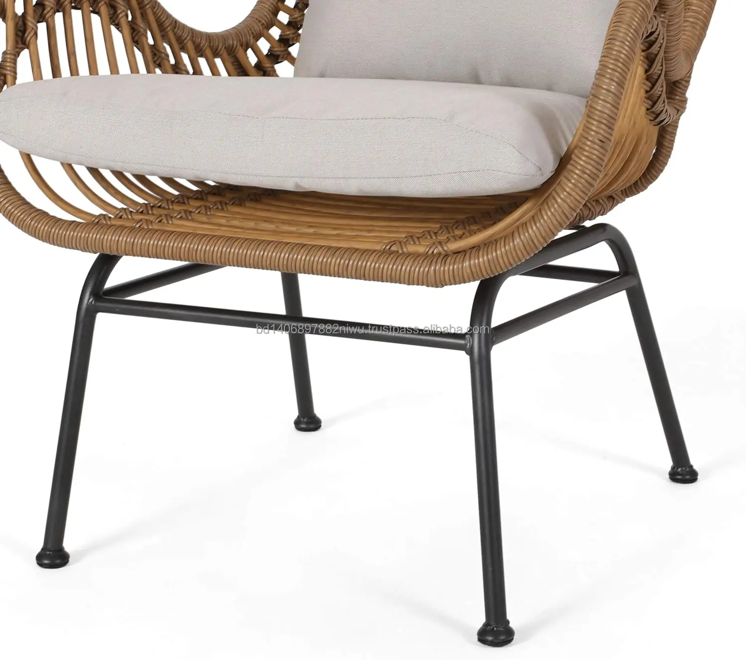 Rattan Outdoor Dining Chairs,500lbs,Beige Rattan Chair Exclusive Design ...