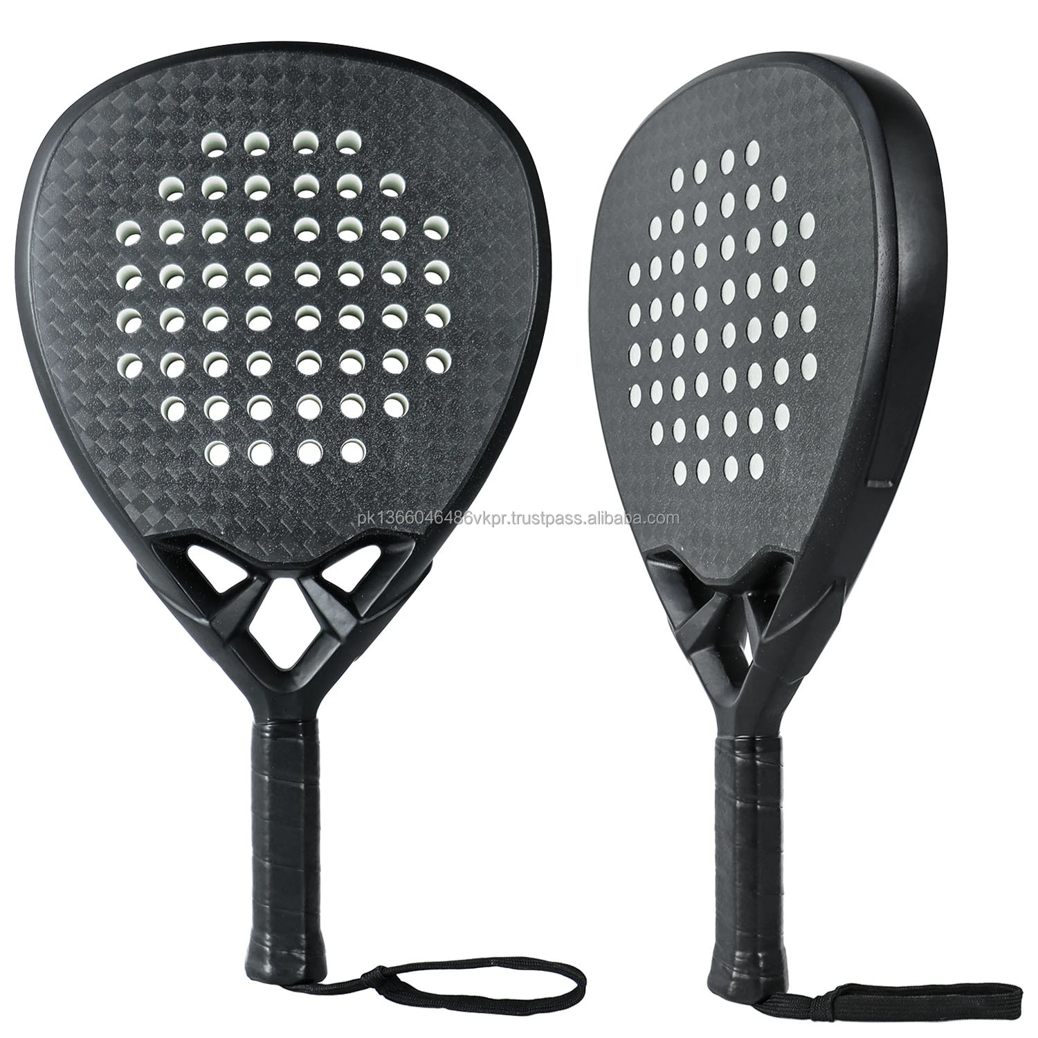 Outdoor Paddle Beach Tennis Racket - Carbon Fiber Power