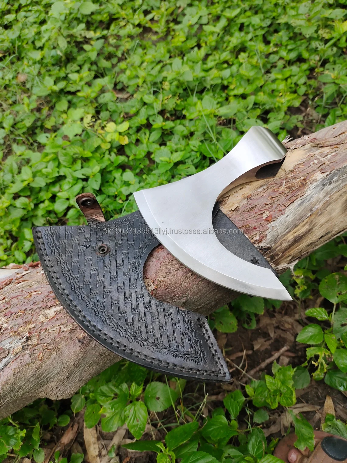 Hand Forged Viking Axe Head Bearded Axe Head High Carbon Steel Outdoor ...
