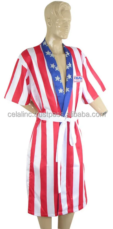 Custom Made Satin Boxing Robe - Personalised & Professional