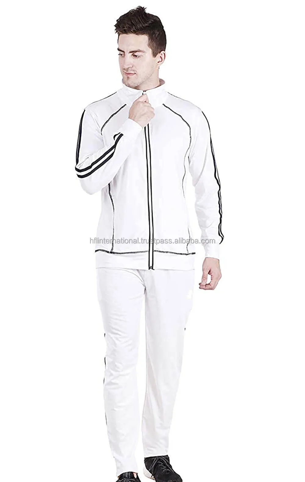 Custom Color And Design Tracksuit For Men & Women 2 Pieces Set Zip Up ...