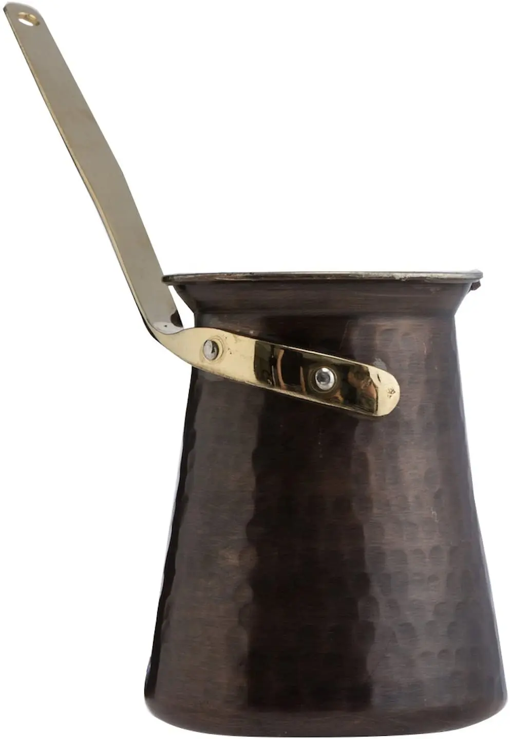 Gorgeous 22 Oz Antiqued Copper 2mm Thick Hammered Coffee Pot Ibrik ...