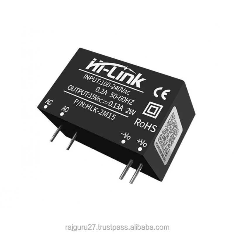 Hlk-2m15 Power Module Supply From Hi-link Shenzhen 2w Ac Dc 220v 3v/5v ...