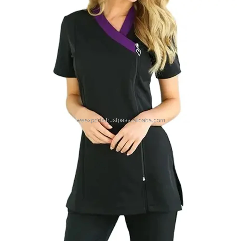Beautician Work Wear Uniform Thai Massage Tunic Spa Uniforms Hotel ...