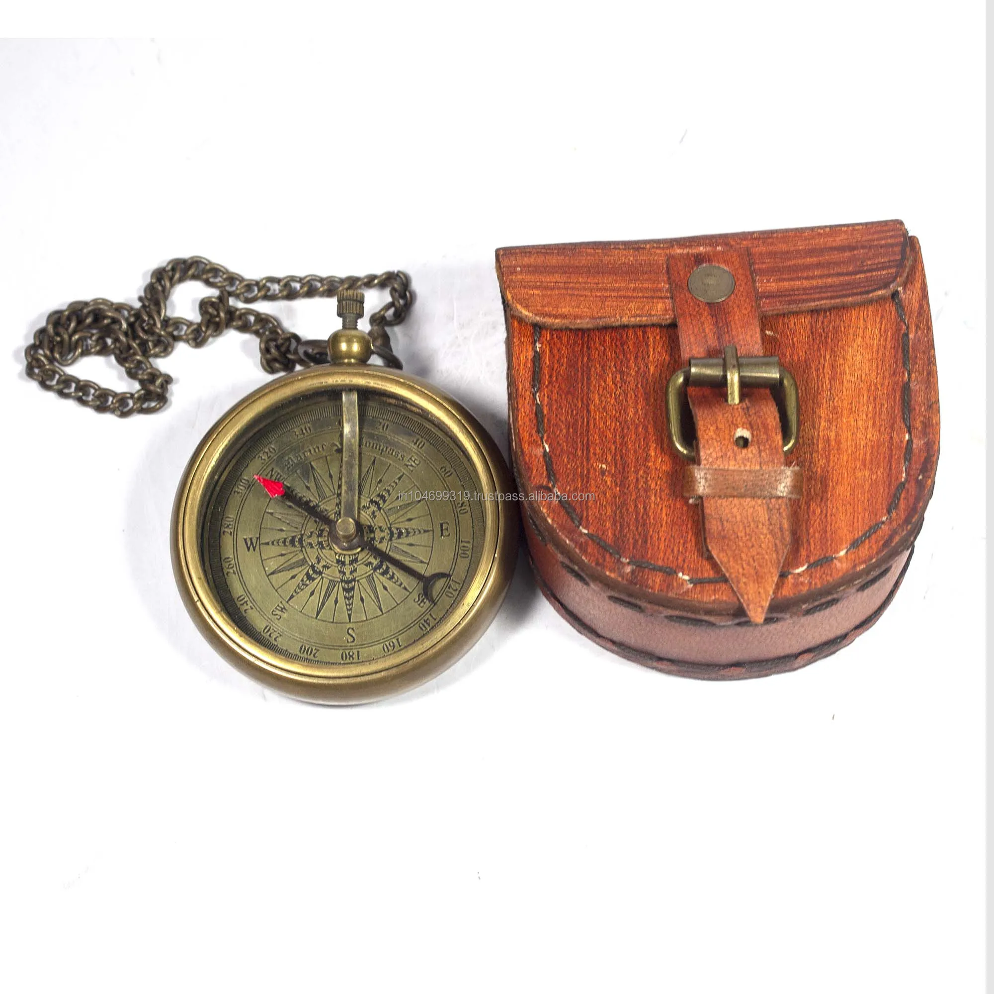 New Look Flat Pocket Compass - Nautical Multifunctional Pocket Mini Map ...