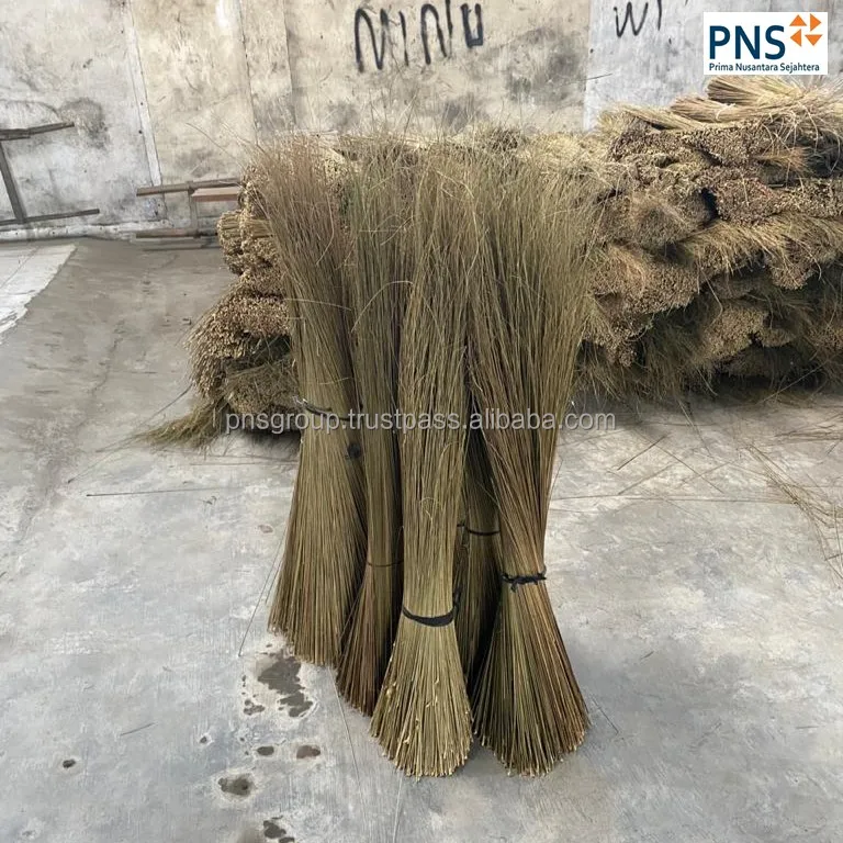 Ecofriendly Coconut Palm Broom Stick For Industrial Use Ideal For ...