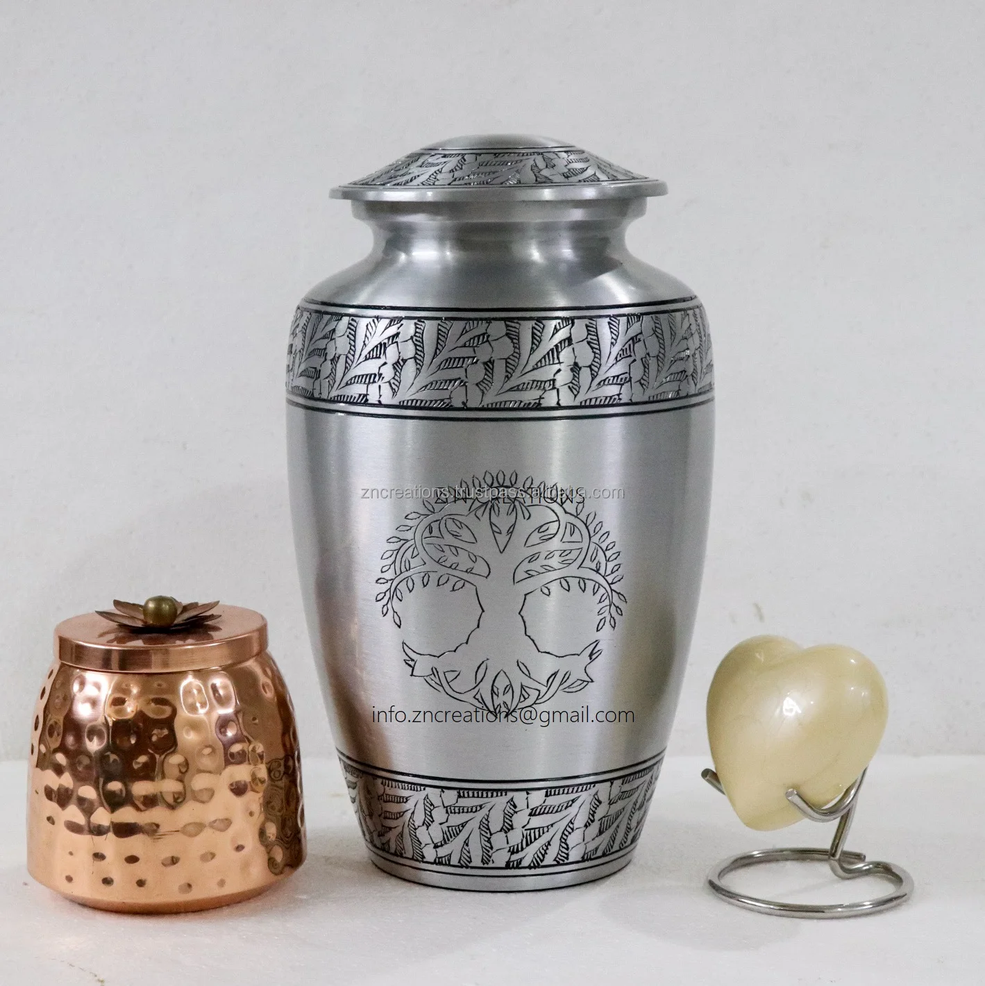 Latest Design High Standard Quality Urns Brass Cremation Urns For Human ...