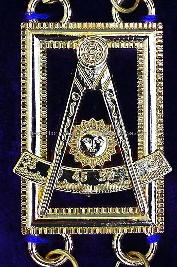 Wholesale Manufacture Masonic Regalia Chain Collar in All Colours Blue ...