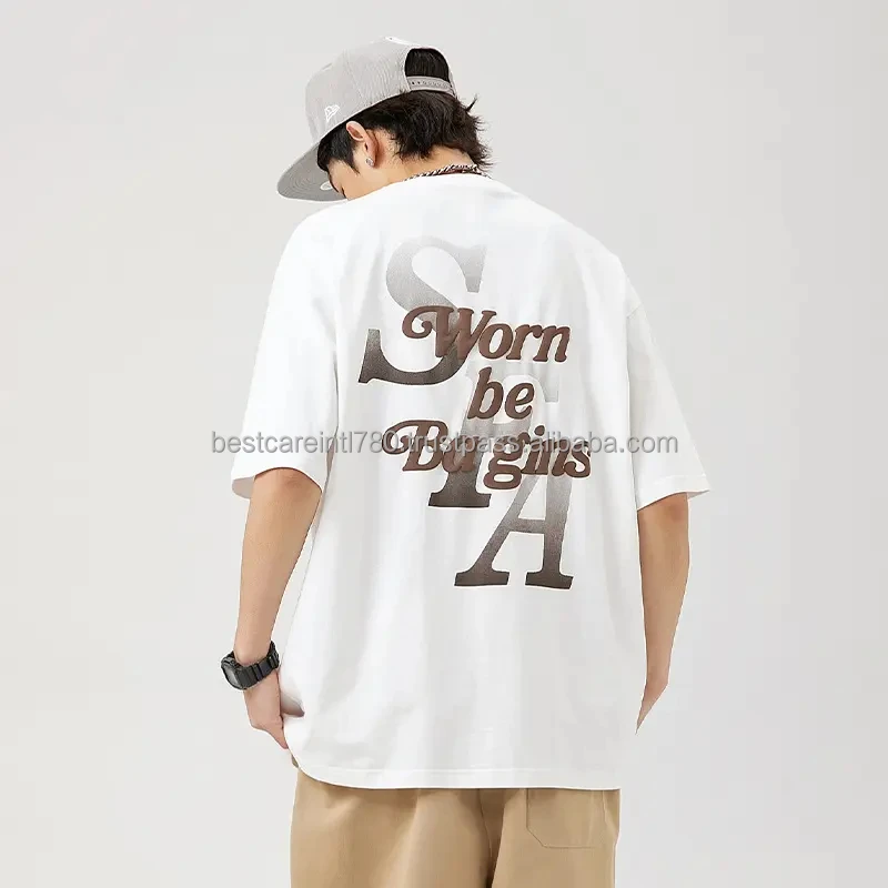 Oversized Custom Screen Logo 3d Puff Print T Shirt 3d Puff Print T ...