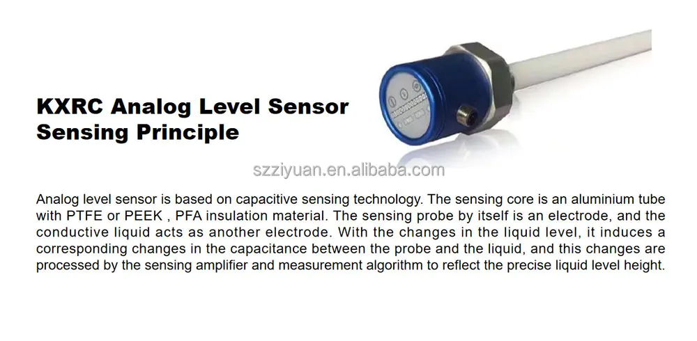 Capacitive Liquid Level Sensor With High Temperature Tolerance
