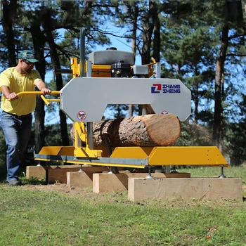 7.5kw Electric Portable Log Sawmill Machine / Wood Saw Mill - Buy Wood ...