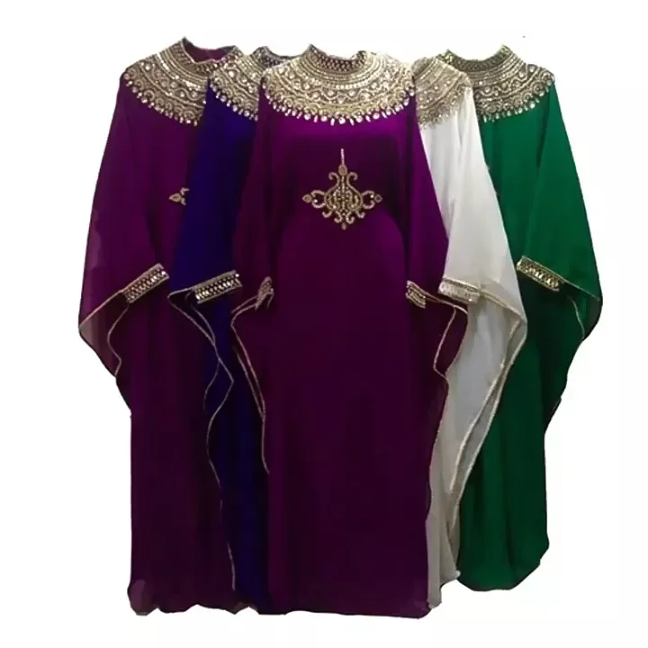 Exclusive Dubai Kaftan/ Abaya Jilbab Jalabiya Modest Wear Long Dress At ...