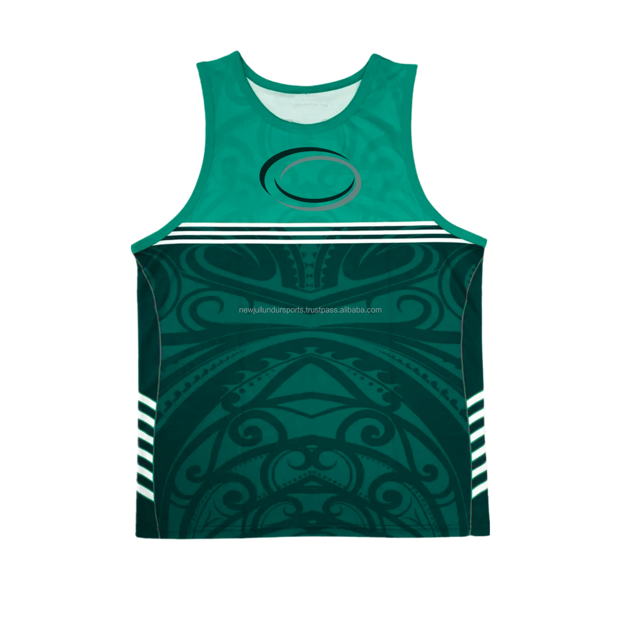 Custom Sublimated Touch Rugby Singlets Fun Run Lightweight Training ...