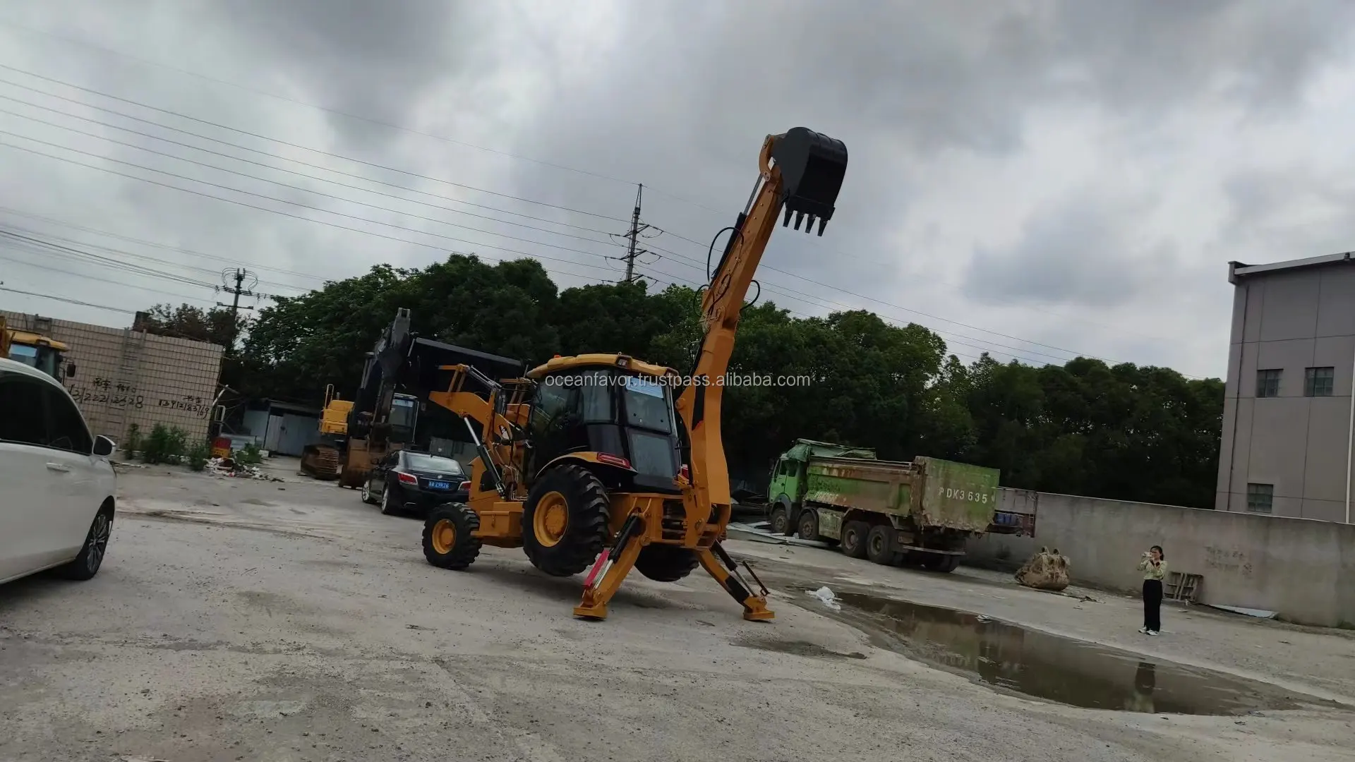 Original Caterpillar 420f2 Brand New Backhoe Loader Cheap, Tlb Retro ...