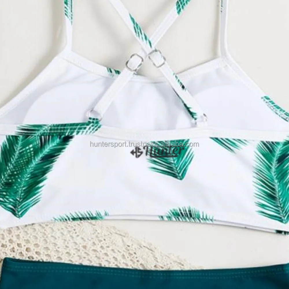 Private Label Oem Custom Kids Two Piece Swimsuit Beachwear Girls ...