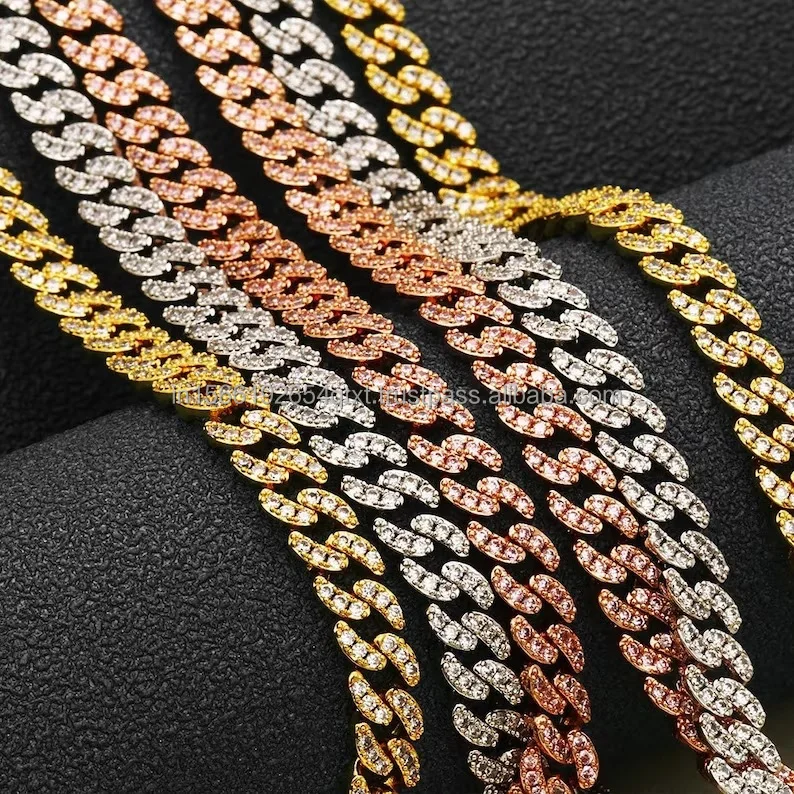 Iced Out 6mm Miami Cuban Link Chain In Best Price For Men And Women ...
