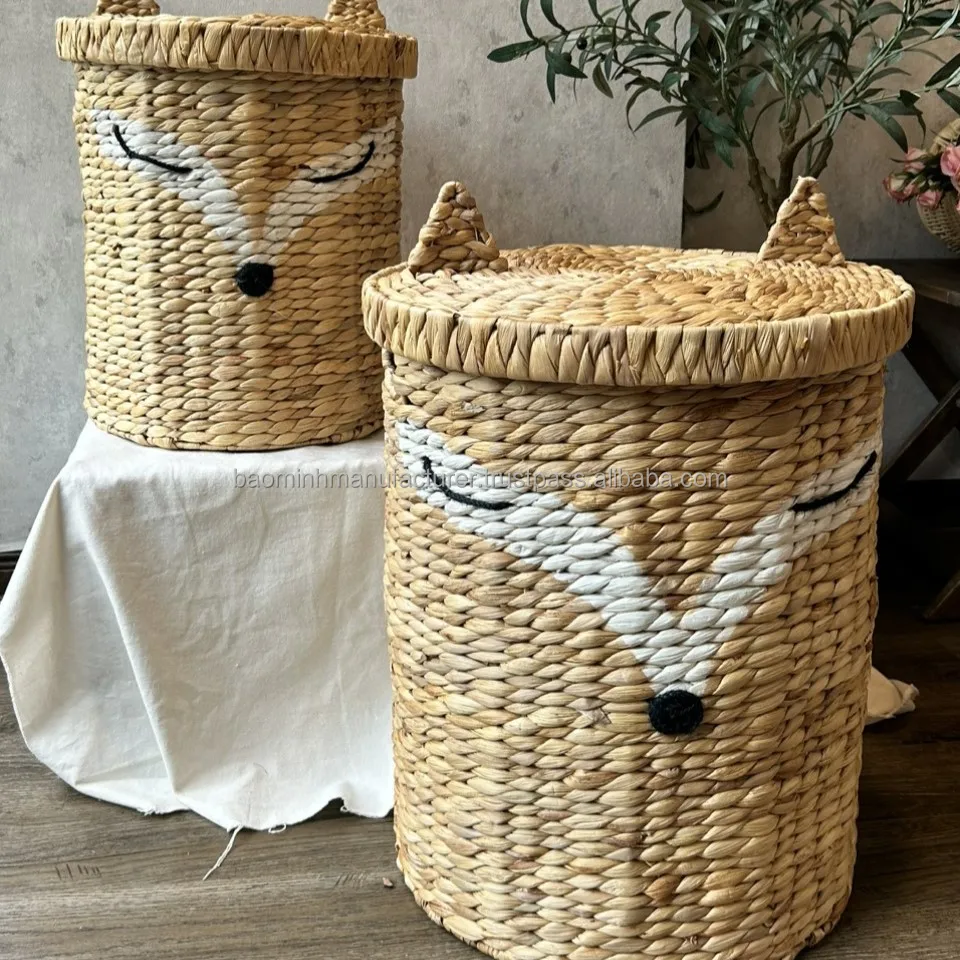 Hot Trend Wicker Scalloped Water Hyacinth Basket Pattern Cotton Fabric ...