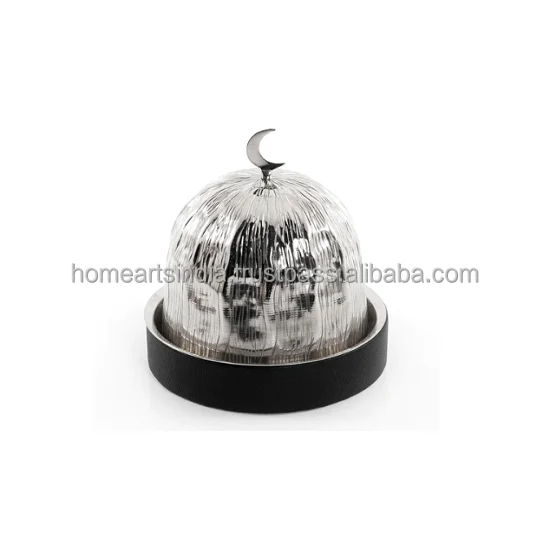 Hotel And Restaurant Decorative Sweet Box With Designer Knob Stainless ...