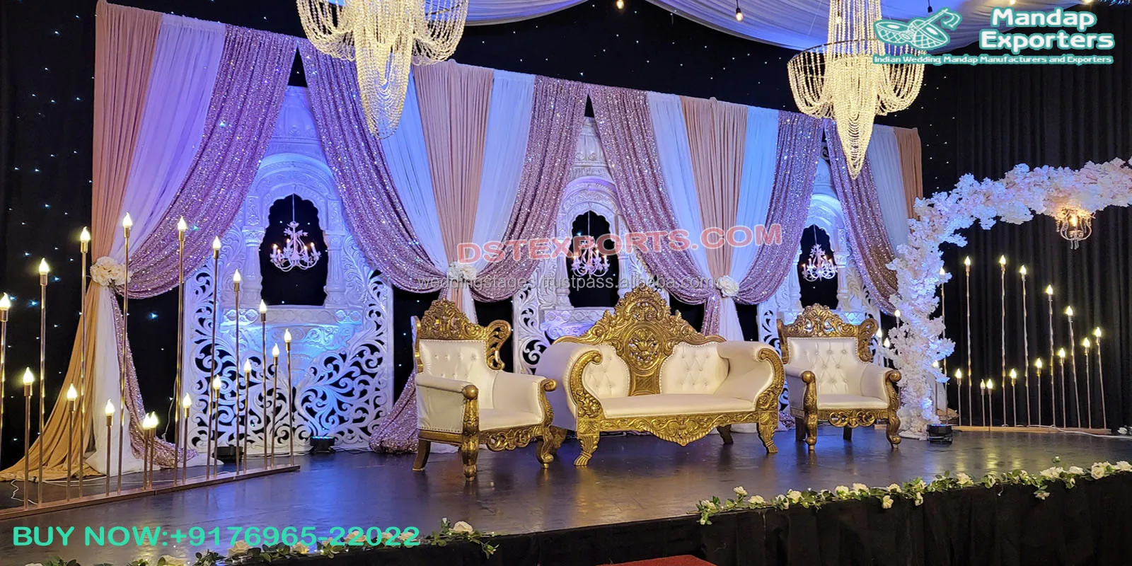 Regal Weddings Manavarai Stage & Mandap Setup - Magnificent Decor
