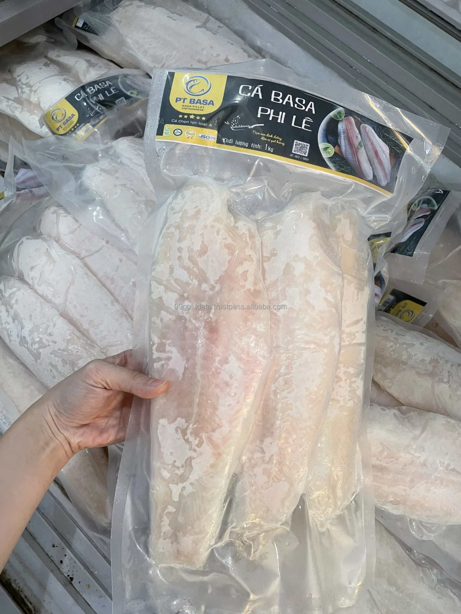 Nutritious Seafood - Frozen Basa Fish/Pangasius Made From 100% Fresh ...