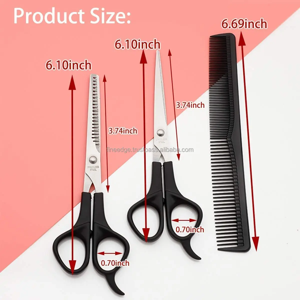 Scissor For Cutting Hair Hair Scissor Kit Professional Hair Cutting Scissors For Barbers Salon ...