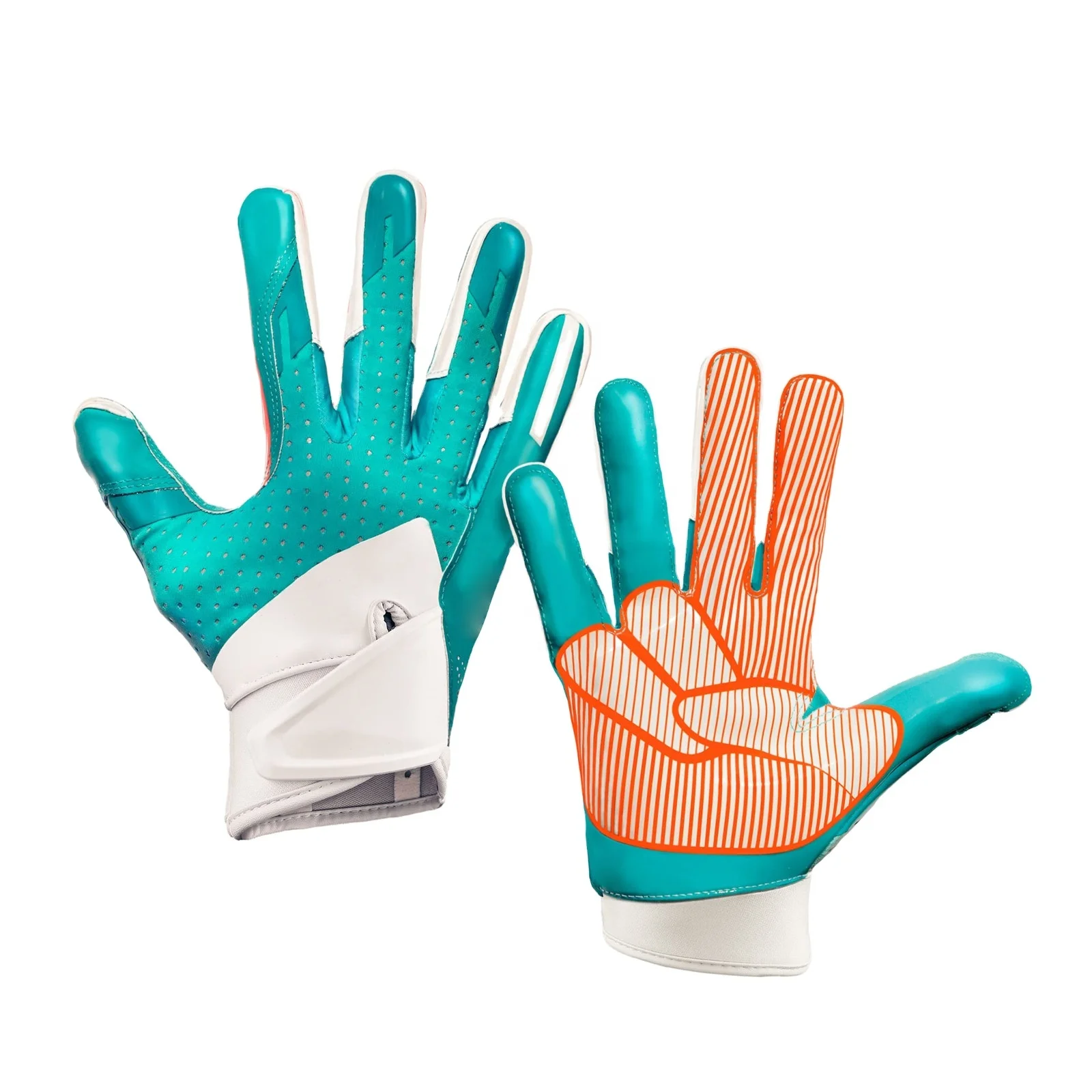 Custom American Football Gloves For Men Trooperssports Manufacturing ...