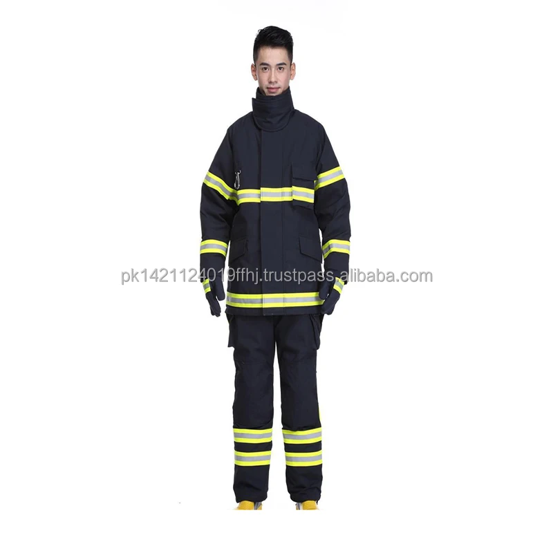 Custom Flame Retardant Anti-static Cotton Industrial Uniforms Safety ...
