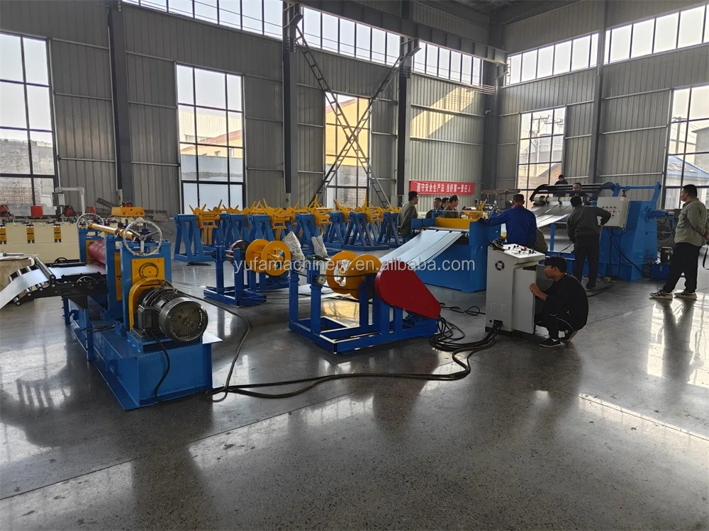 Slitting Line and Recoiler System Line Slitter to Pieces and Recoil ...