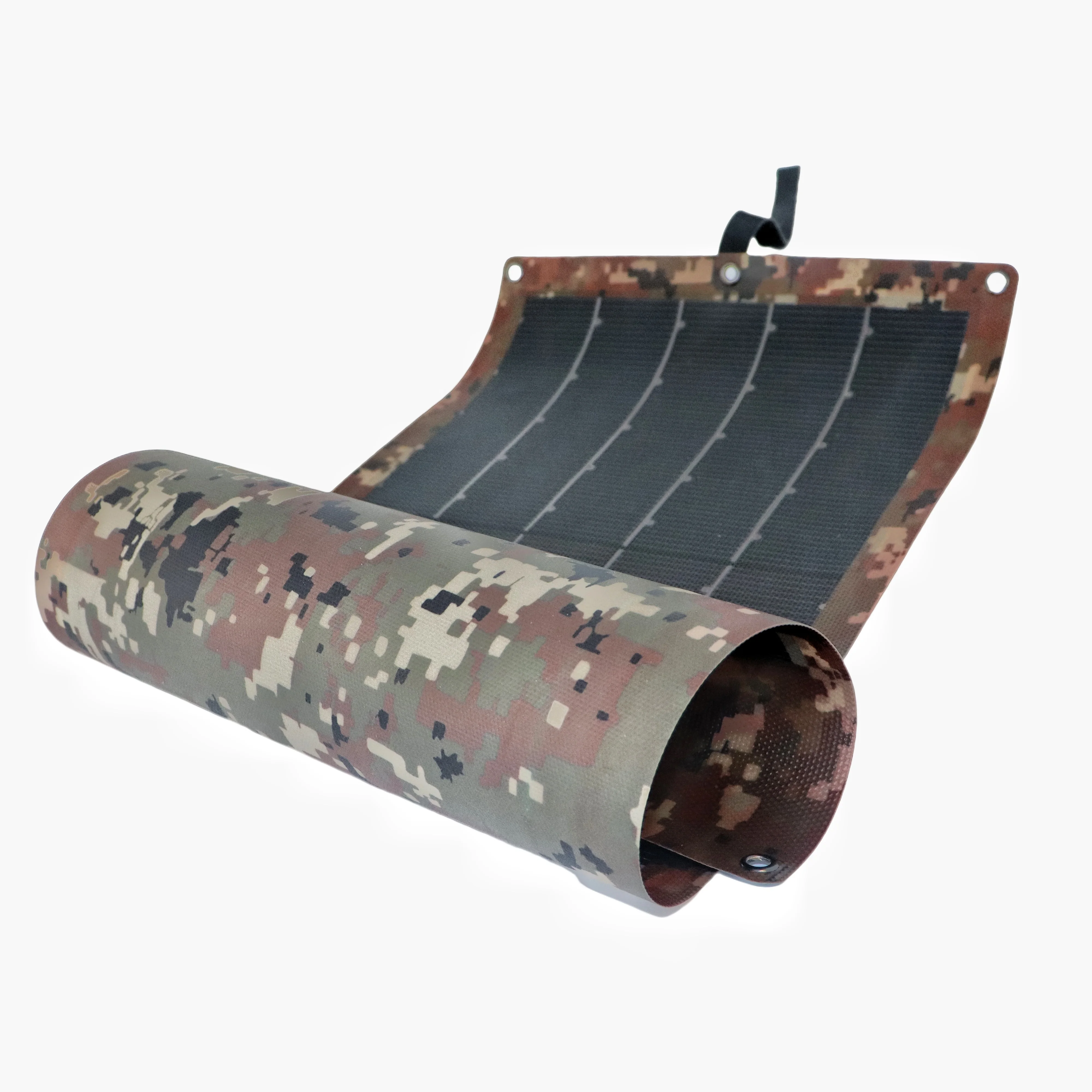 Outdoor Portable 20w Thin Film Solar Paper Flexible Rollable Light ...