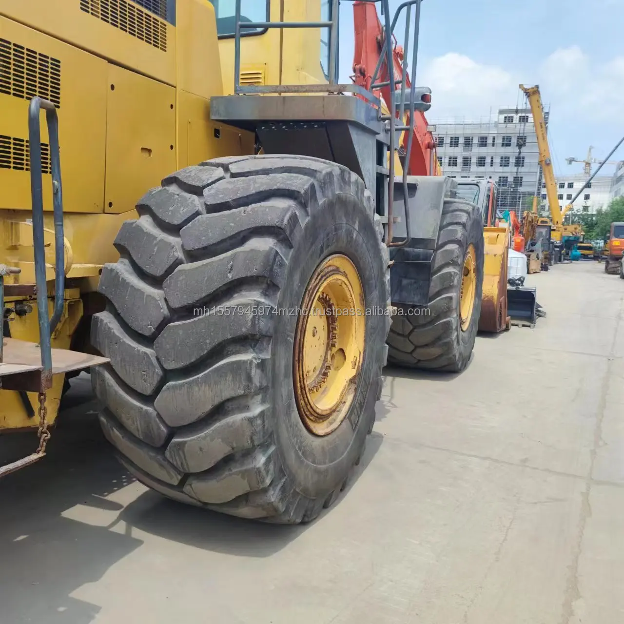 Front End Loader WA600-3 Komatsu 4*4 Payloader Japan Made, Used Cheap Komatsu Wa320 WA470 WA600 ...