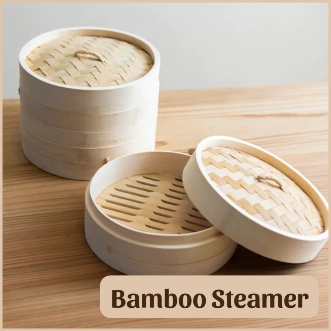 Dimsum Steamer Cake Dumplings Cooking Steaming Basket Kitchen ...