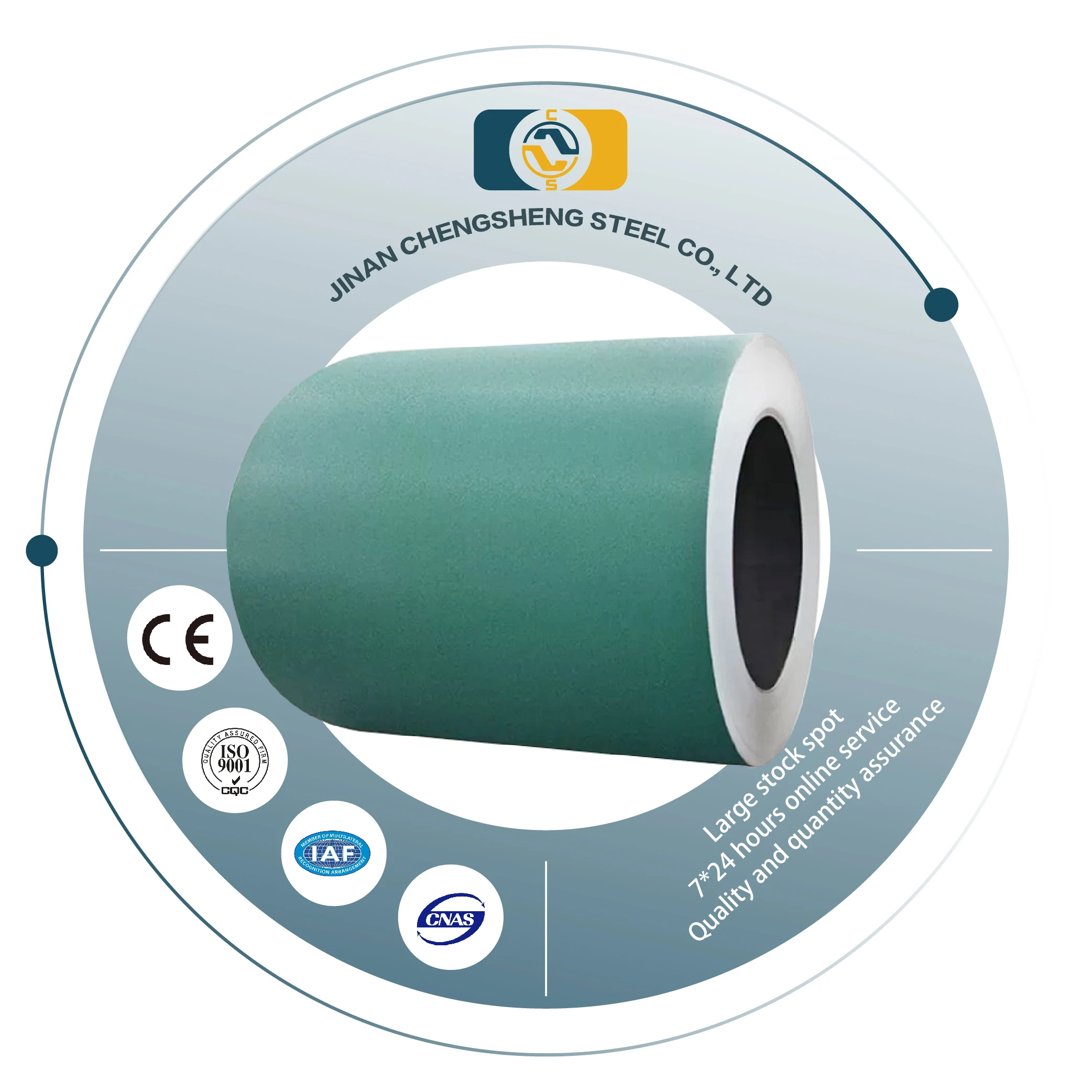 Chengsheng Factory Z50 Ppgi Color Prepainted Galvanized Steel Coil Ppgi ...