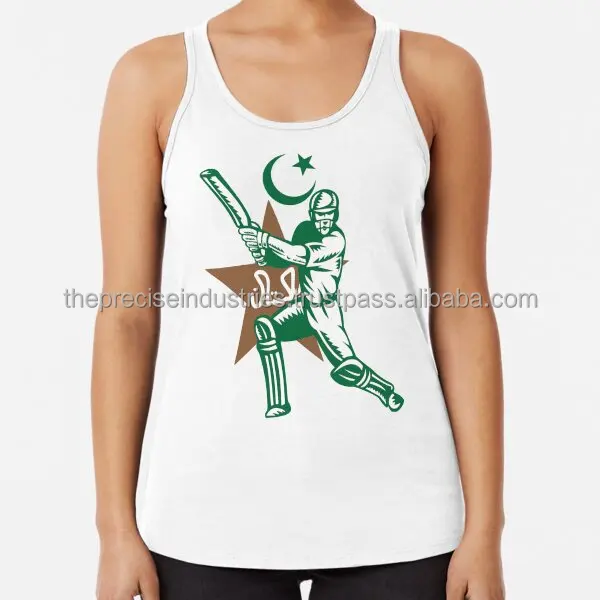 Best Quality Material Cricket Training Tank Top With Custom Logo Design ...