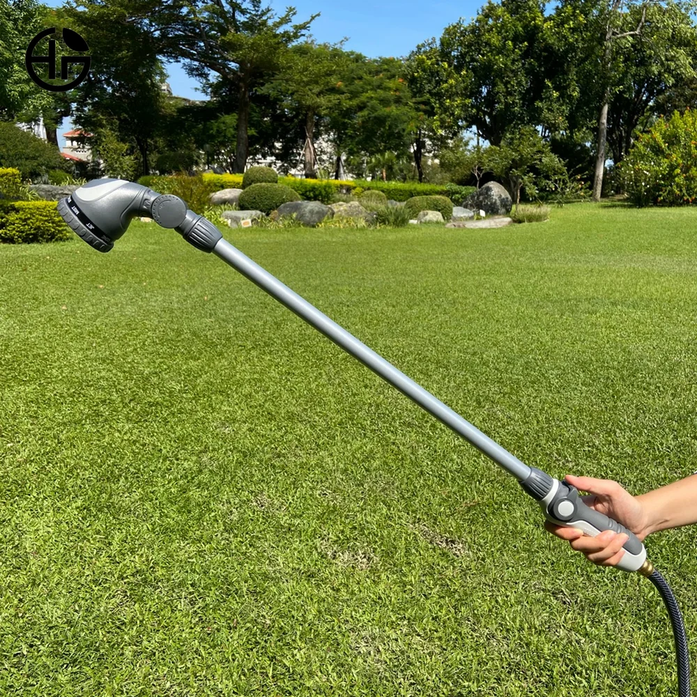 10-Pattern Thumb Control Garden Water Gun with Comfortable Grip Outdoor ...