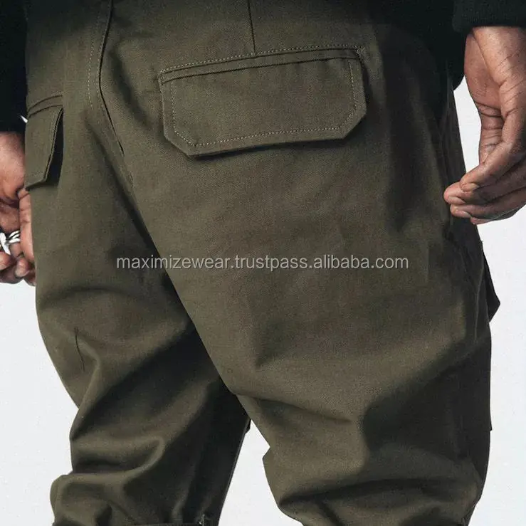 Custom Logo Cargo Pants - Durable & Stylish Streetwear