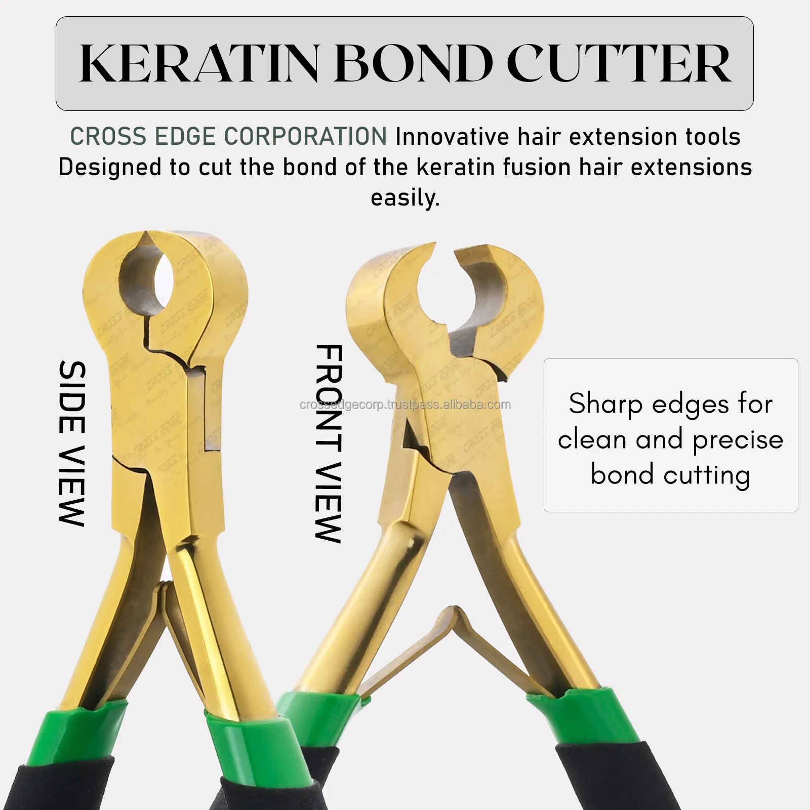 High Quality Keratin Tip Cutter Cleanly Cuts Hair Extension Bonds Hair ...