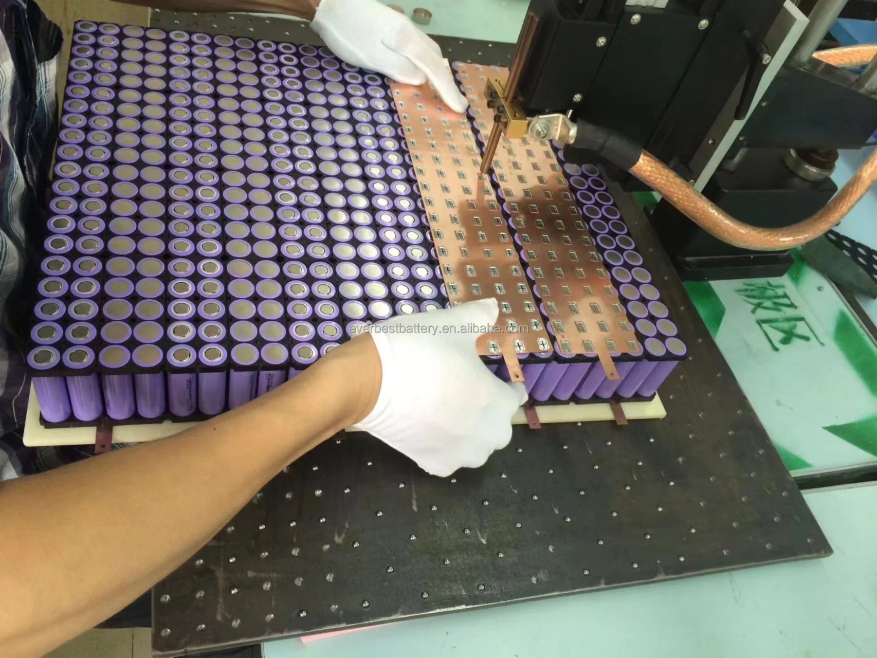 Lithium Rack Busbars Lto Spot Welding Nickel Strip 18650 Sheet Plate 8p ...