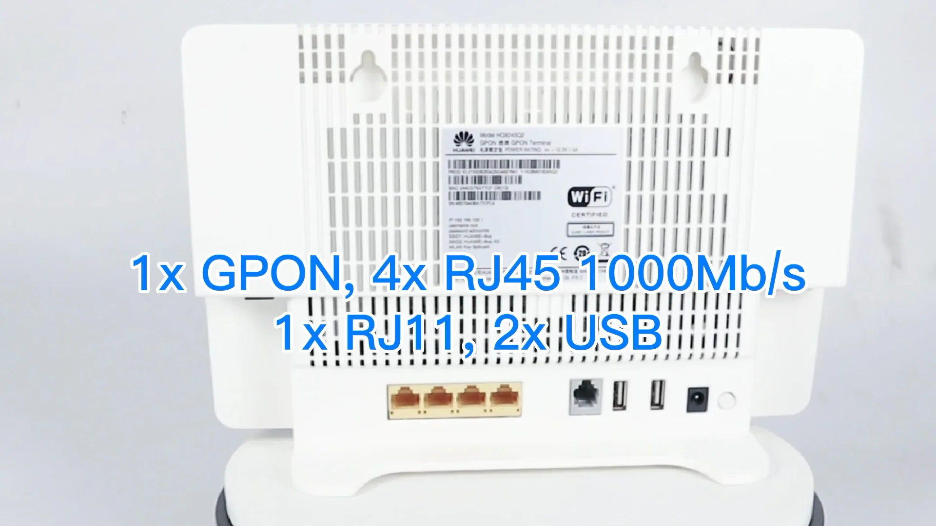Original 8245Q2 4ge + 1voice+2usb+2.4g&5g Dual Band Ftth 4ge Dual Band ...