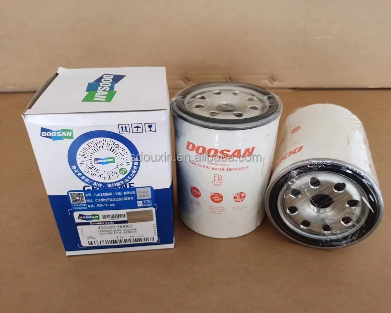 厂家价格斗山挖掘机燃油滤清器400508-00101机油滤清器滤芯400504-00058| Alibaba.com