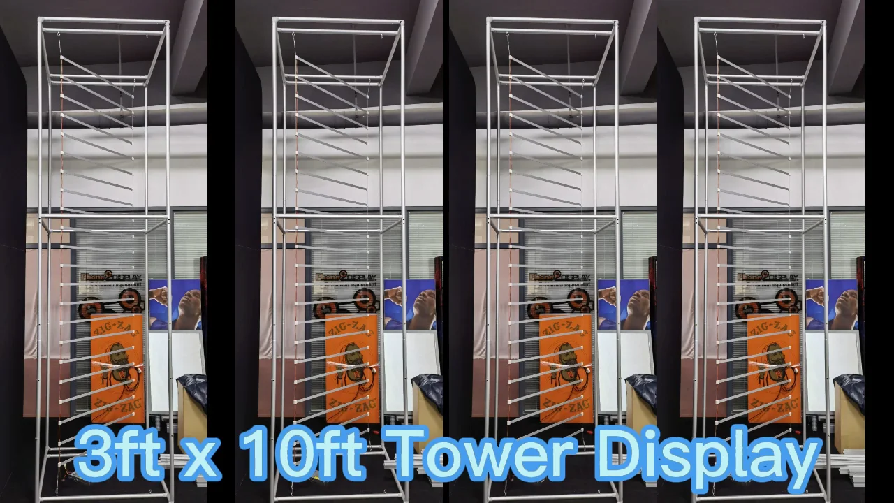 10ft Aluminum Frame Custom New Design Reusable Portable Tension Fabric ...