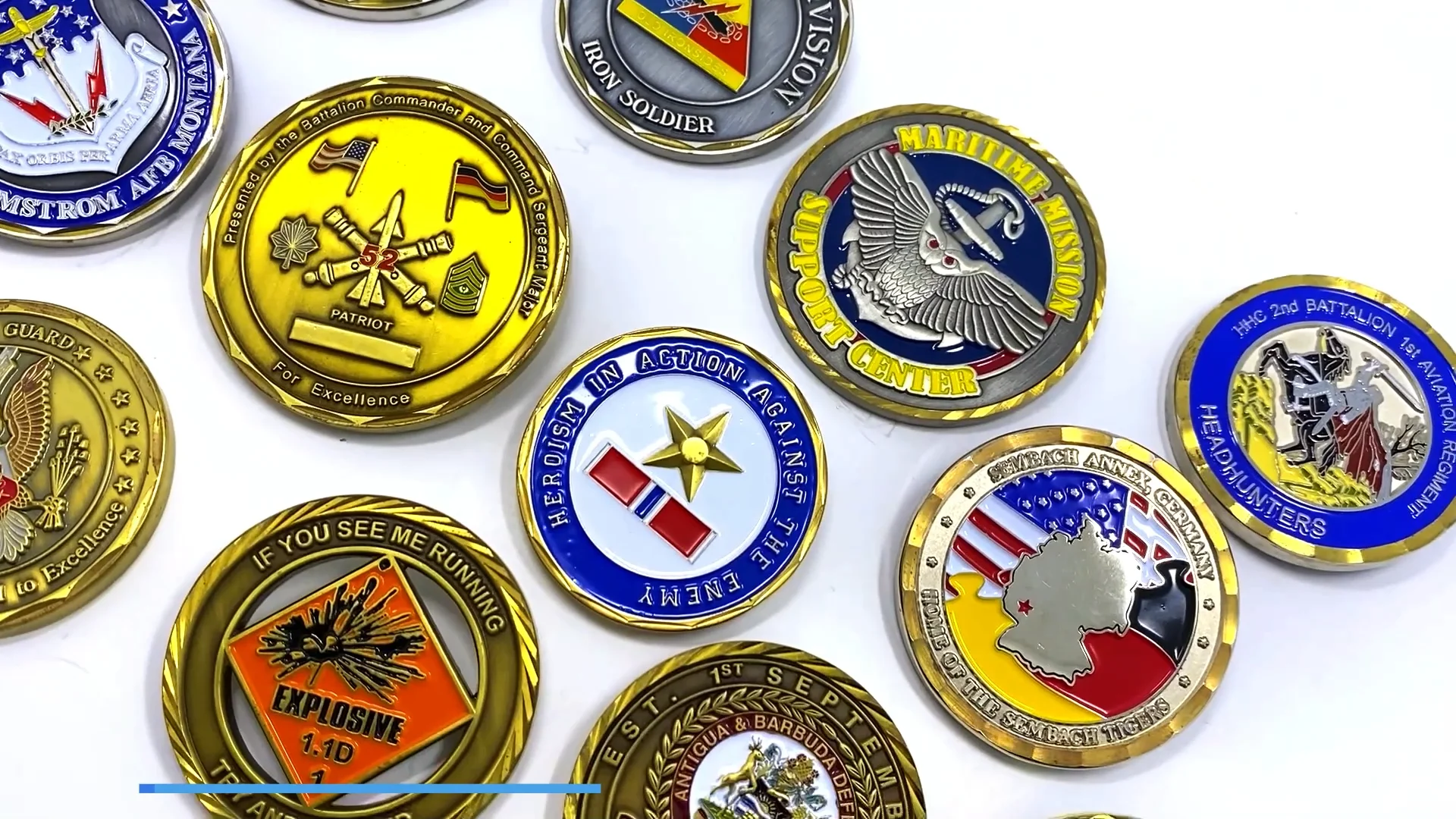 3d Logo Mirror Effect Chinese Dragon Lucky Coin Custom Coin Maker - Buy ...