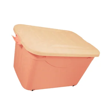 Plastic Logistics Crates 100l Plastic Crate With Lid Foldable Plastic ...