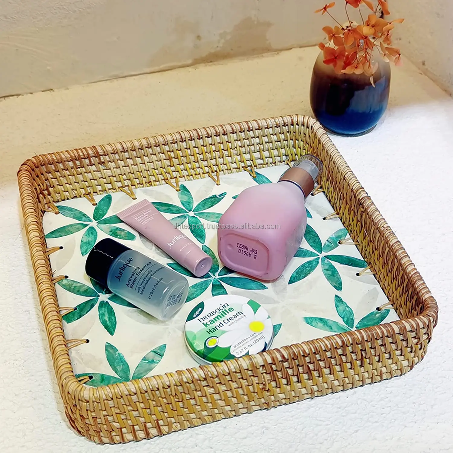 Vietnam Hot Product Eco-friendly Rustic Decor Serving Tray Mother of ...