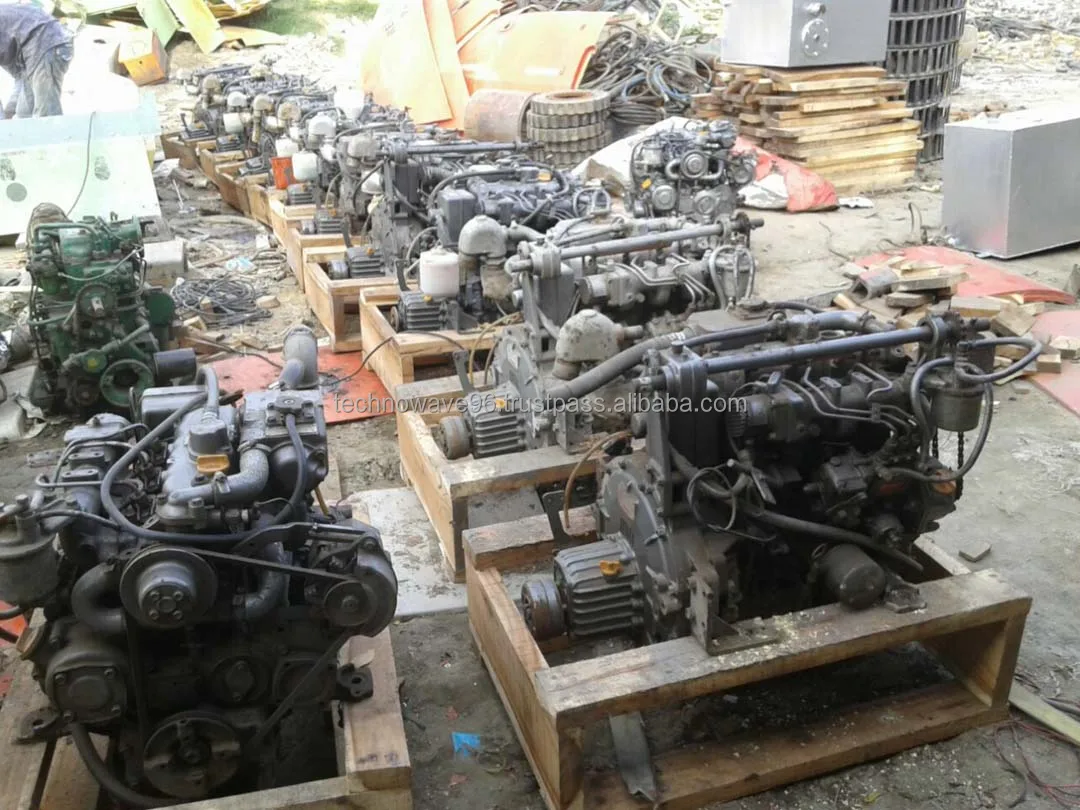 Yanmar 3 Cylinder Boat Engine - as New Condition, Made in Japan