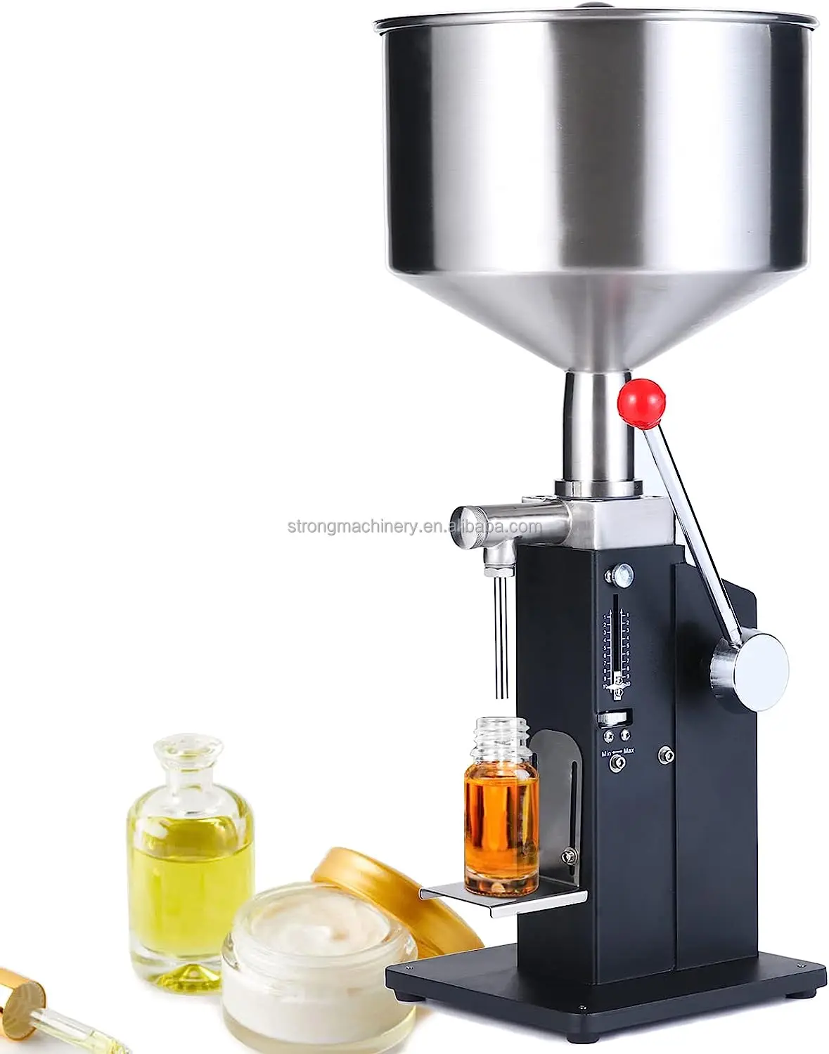 A03 5-50ml Manual Filler - Precision for Cosmetics & Liquids